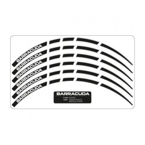Barracuda Wheel Rim Decal Stickers - spengineering.co.uk