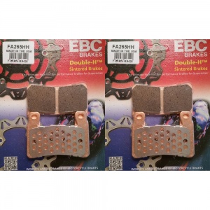 Kawasaki ZX-6R (2019-2022) EBC Double H Front Brake Pads FA296HH ...