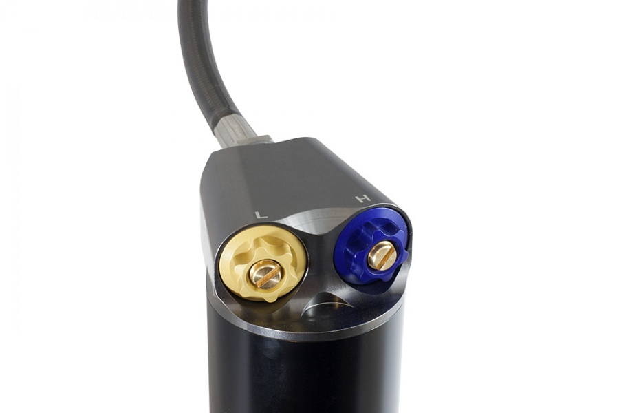 Yamaha YZF-R1 /M (2015-2024) HyperPro Fully Adjustable Rear Shock (Hose ...