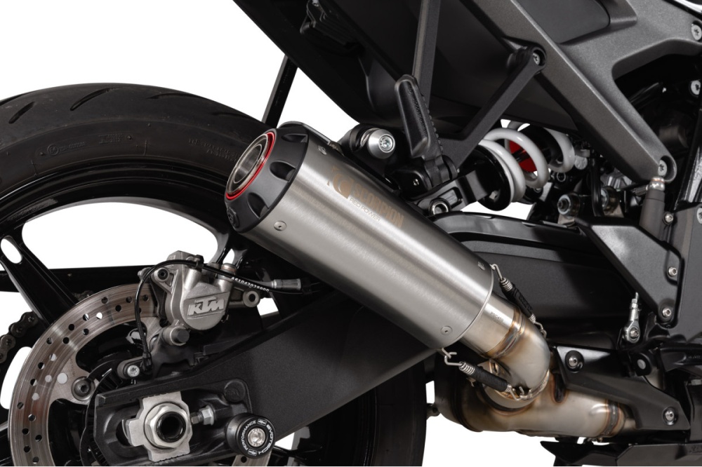 Scorpion Red Power Stainless Exhaust|KTM Duke 990 (2024+)|PKT96SEO ...