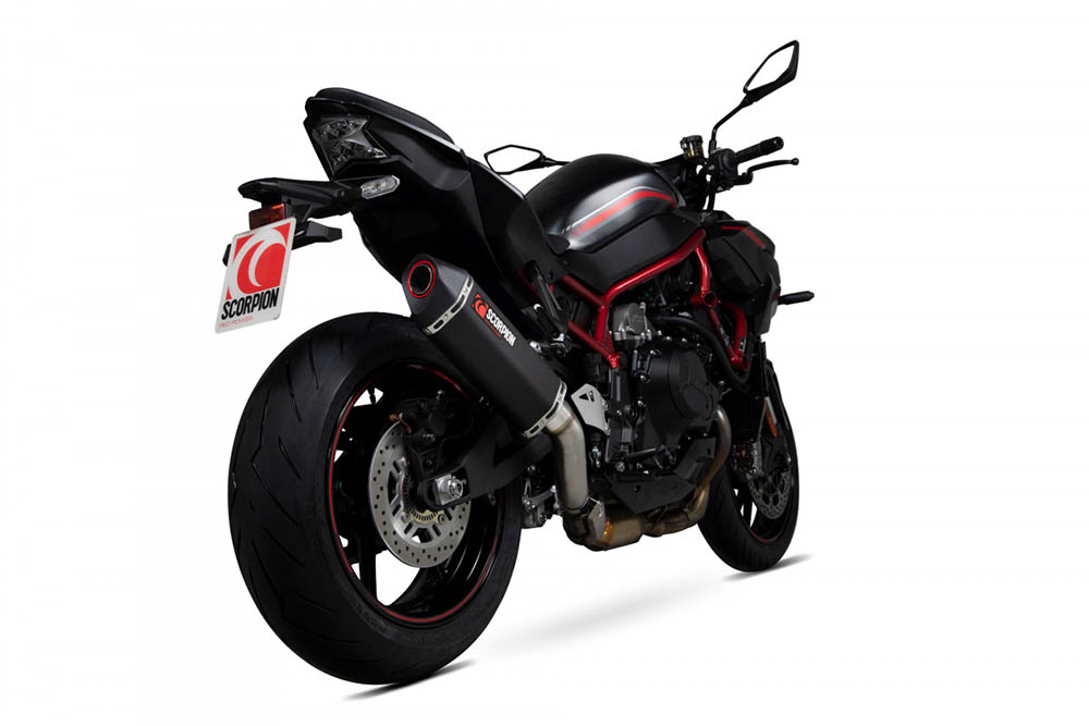 Kawasaki ZH2 (2020-2024) Scorpion Serket Parallel Ceramic Black Exhaust ...