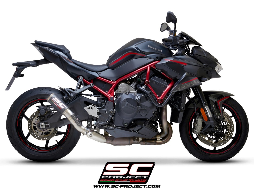 Kawasaki ZH2 (2020-2024) SC Project CR-T Titanium Exhaust|K36A-T36T ...