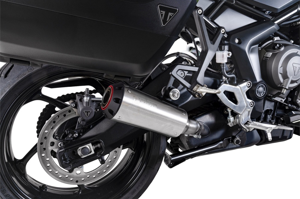 Triumph Tiger Sport 800 (2025+) Scorpion Red Power Brushed Stainless ...
