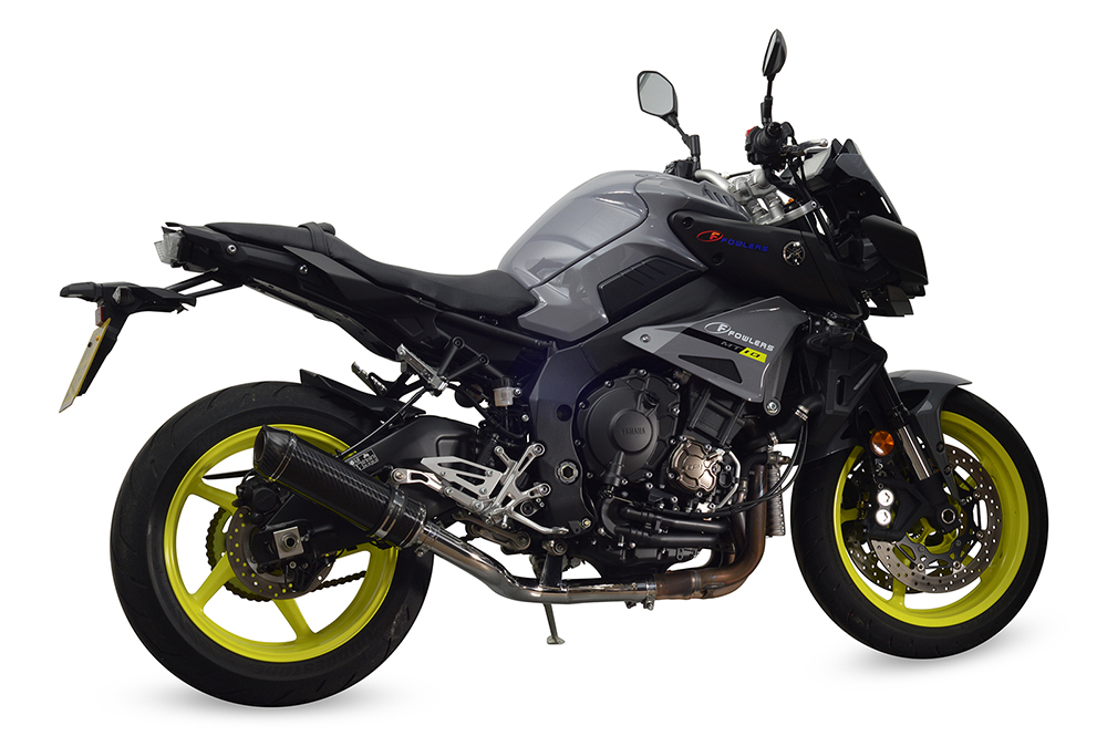Yamaha MT-10 (2022-2024) Decat Exhaust|SP Engineering Round Diabolus ...