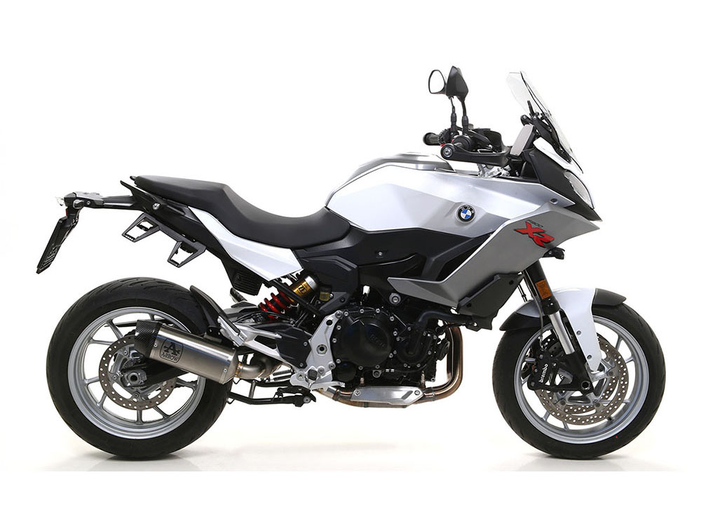 BMW F900R (2020-2024) Arrow Indy Race Carbon Cap Exhaust ...