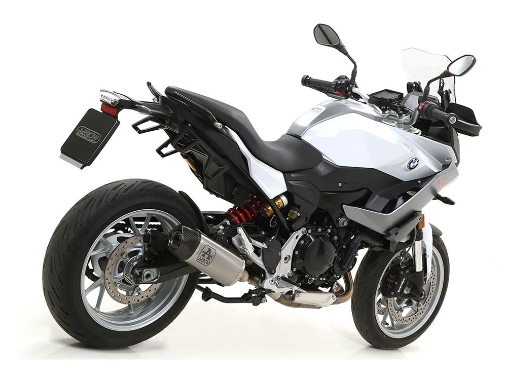 BMW F900R (2020-2021) Arrow Indy Race Carbon Cap Exhaust ...