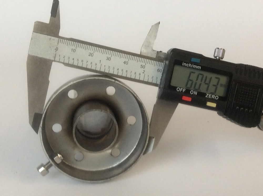 60mm Angled Exhaust Baffles/ DB Killers - spengineering.co.uk