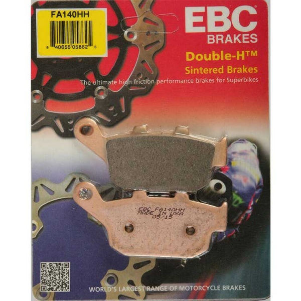 Kawasaki Z900 ABS (2018-2024) / ABS EBC Double H Rear Brake Pads ...