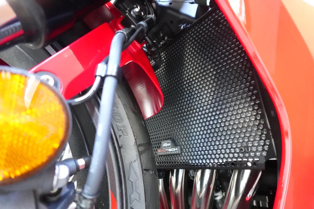 Honda CBR650R (2024) Radiator Cover by Evotech Performance ...