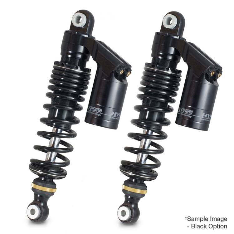 Triumph Bonneville T100 SE (2009-2015) HyperPro Fully Adjustable Rear Shocks - spengineering.co.uk