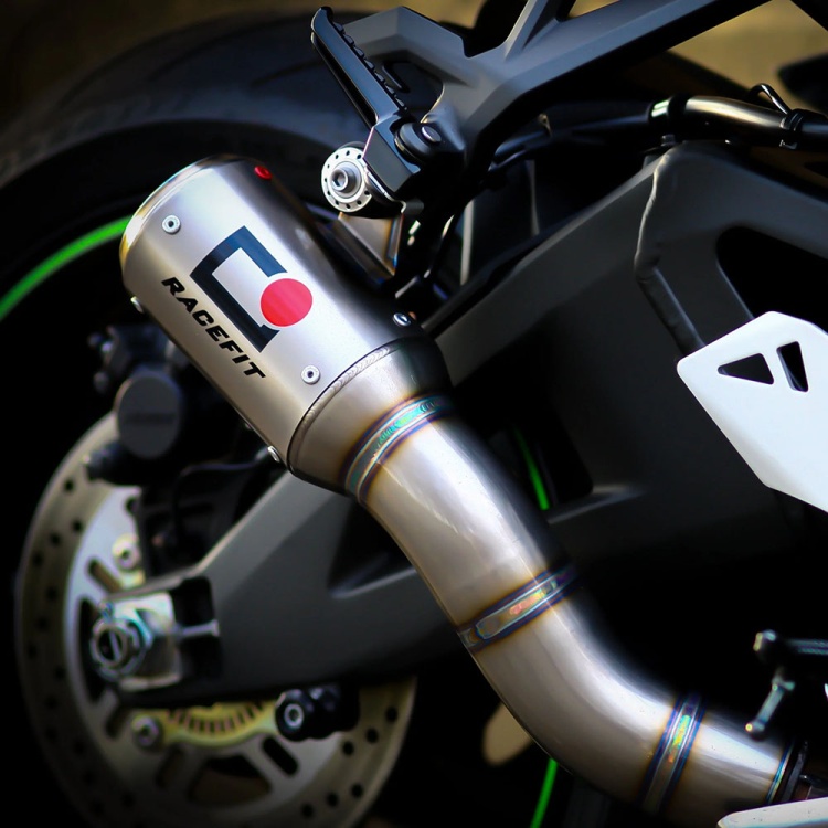 Kawasaki ZH2 (2020-2024) Racefit Growler-X Titanium Exhaust ...
