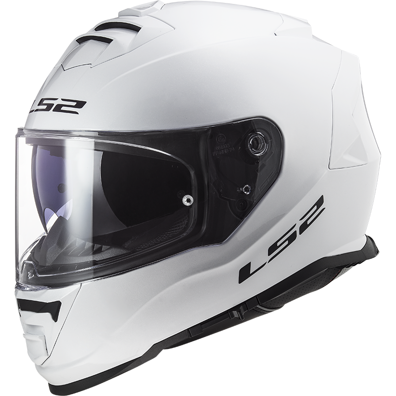 LS2 Storm Helmet - White - spengineering.co.uk