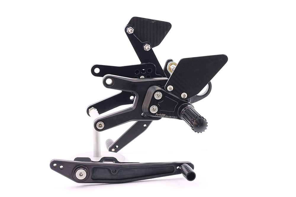 BMW S1000RR (2010-2014) MG Biketec Rear Sets - spengineering.co.uk