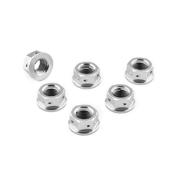 Pro Bolt Rear Sprocket Nuts - Aluminium - M8 x 1.25mm - spengineering.co.uk
