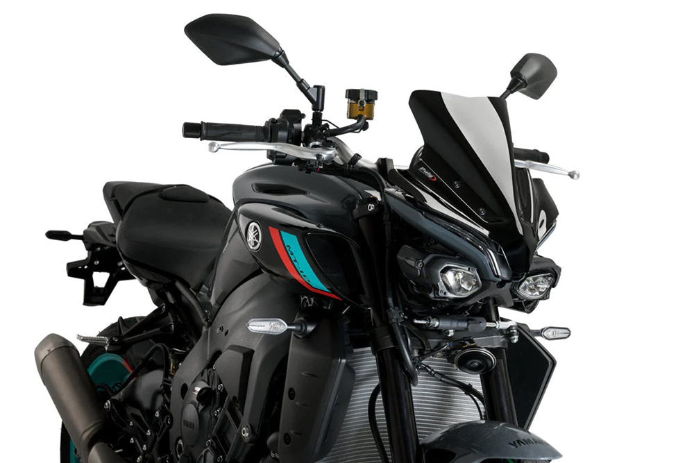 Puig Sports Screen - Yamaha MT-10 (2022-2023) - spengineering.co.uk