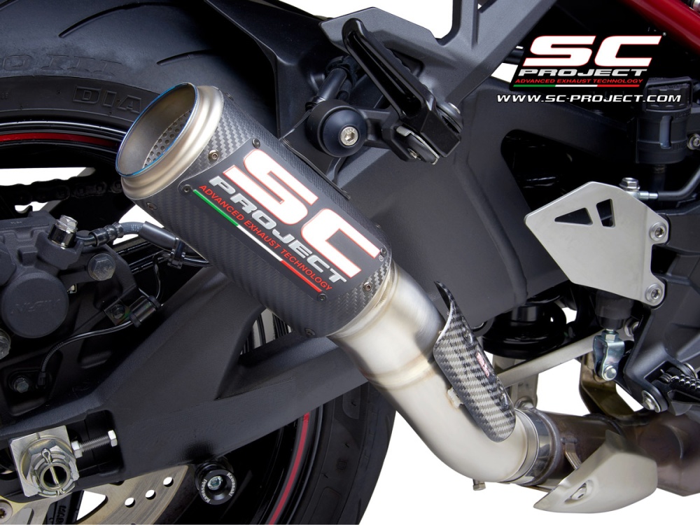 Kawasaki ZH2 (2020-2024) SC Project CR-T Carbon Fibre Exhaust|K36A-T36C ...