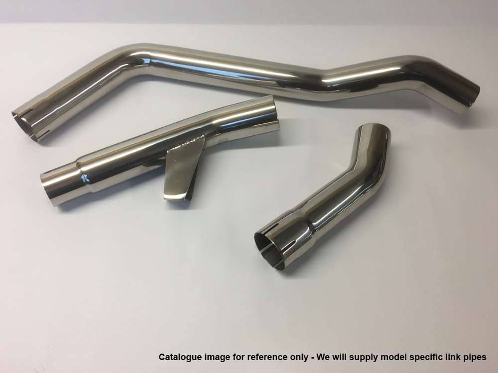 Honda Stainless Link Pipes - spengineering.co.uk