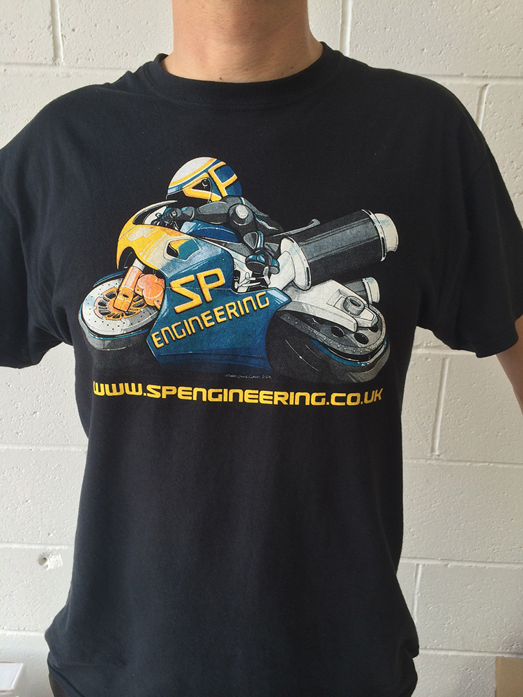 SP Engineering T Shirt - spengineering.co.uk