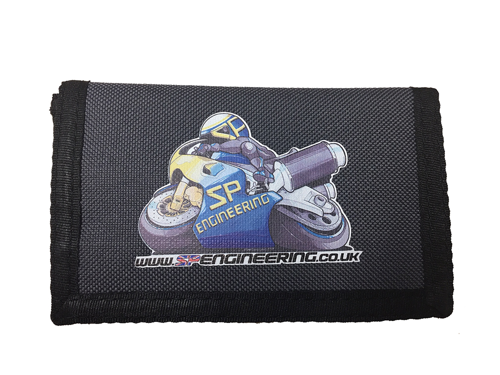 SP Engineering Branded Canvas Wallet - spengineering.co.uk
