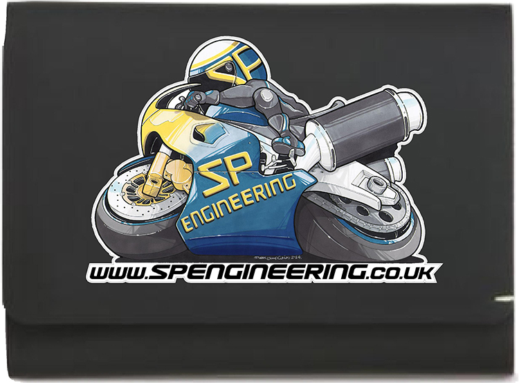 SP Engineering Branded Canvas Wallet - spengineering.co.uk