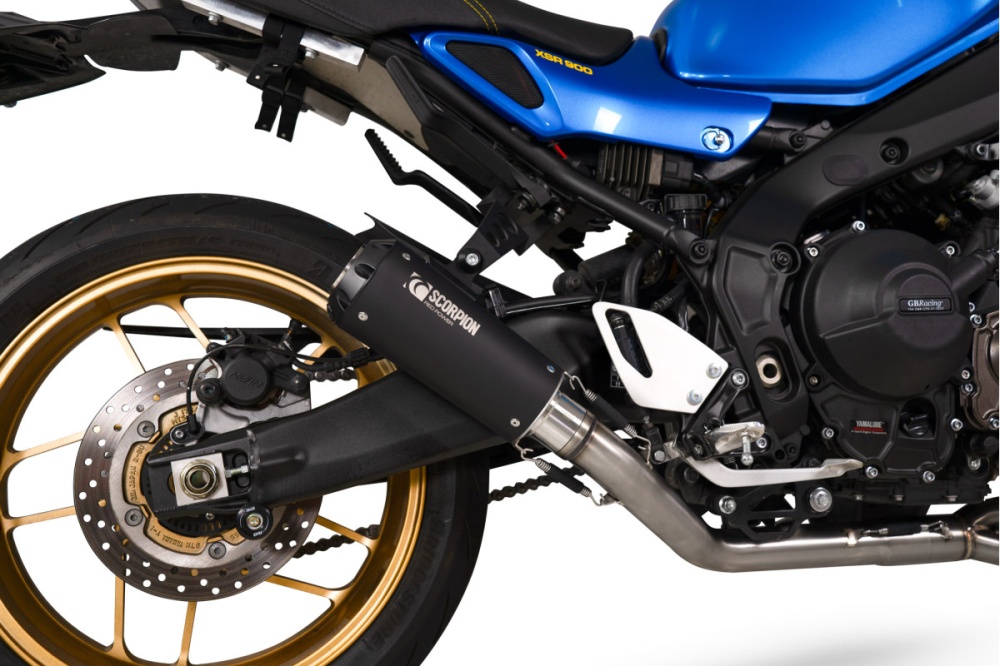 Scorpion Red Power Ceramic Black Exhaust - Yamaha XSR900 (2022 ...