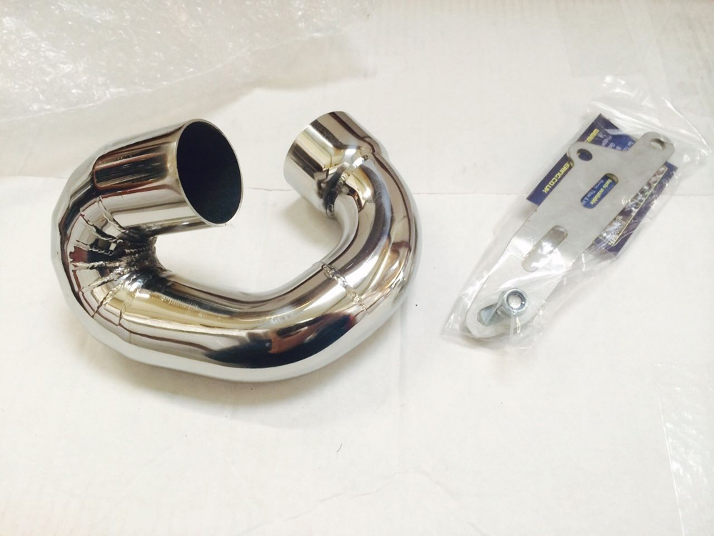 Triumph Street Triple 675 (07-12) 3-1 Round Big Bore Stubby Polished ...