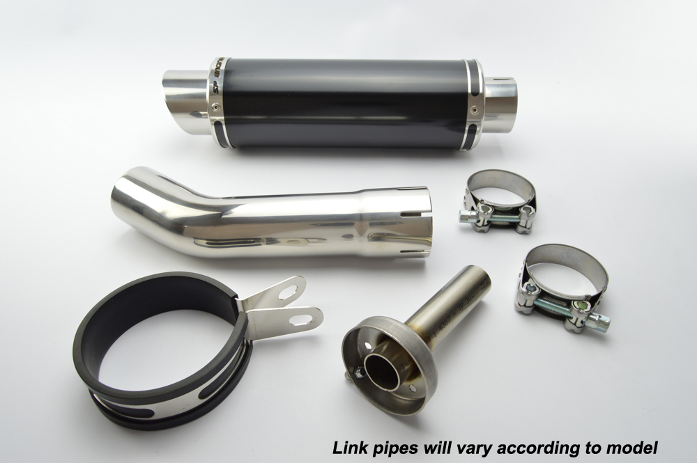 Yamaha YZF R6 Round Moto GP Stubby Satin Black Exhaust - spengineering ...